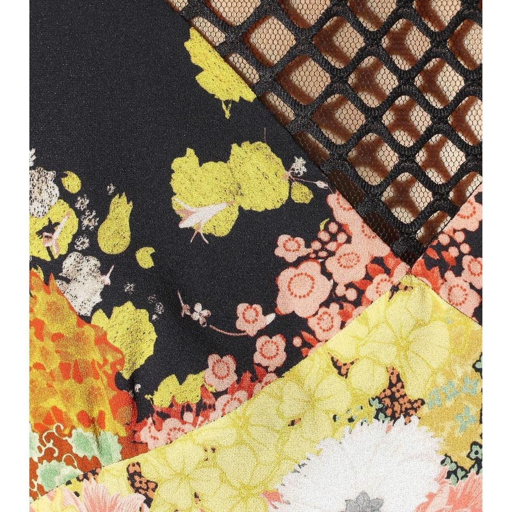 New DRIES VAN NOTEN Runway 'Dorsey' Sleeveless Floral Print Crepe Dres ...