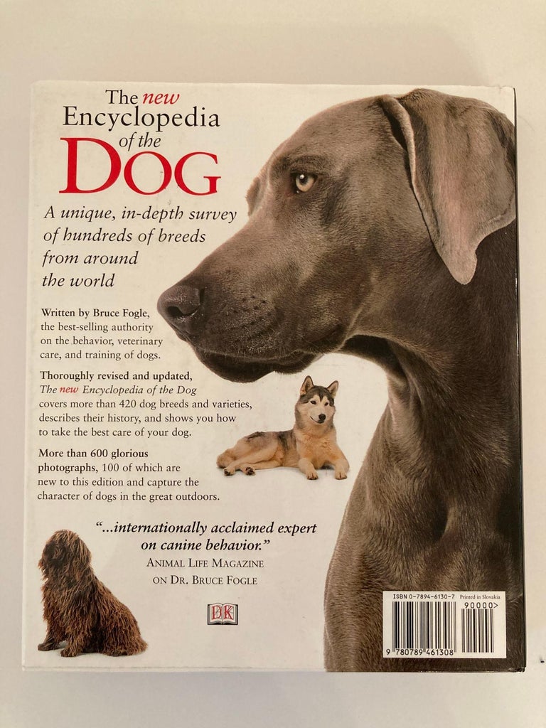 New Encyclopedia of Dog Hardcover Book by Bruce Fogle For Sale at 1stDibs