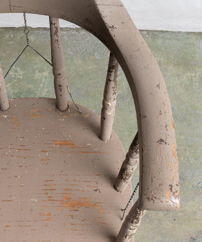 New England Firehouse Windsor Chair, America, circa 1890 For Sale at ...