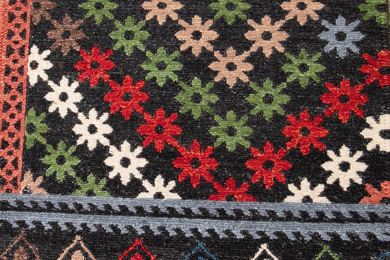 New England Soumak Collection Handwoven Wool Soumak Custom Rug For Sale ...