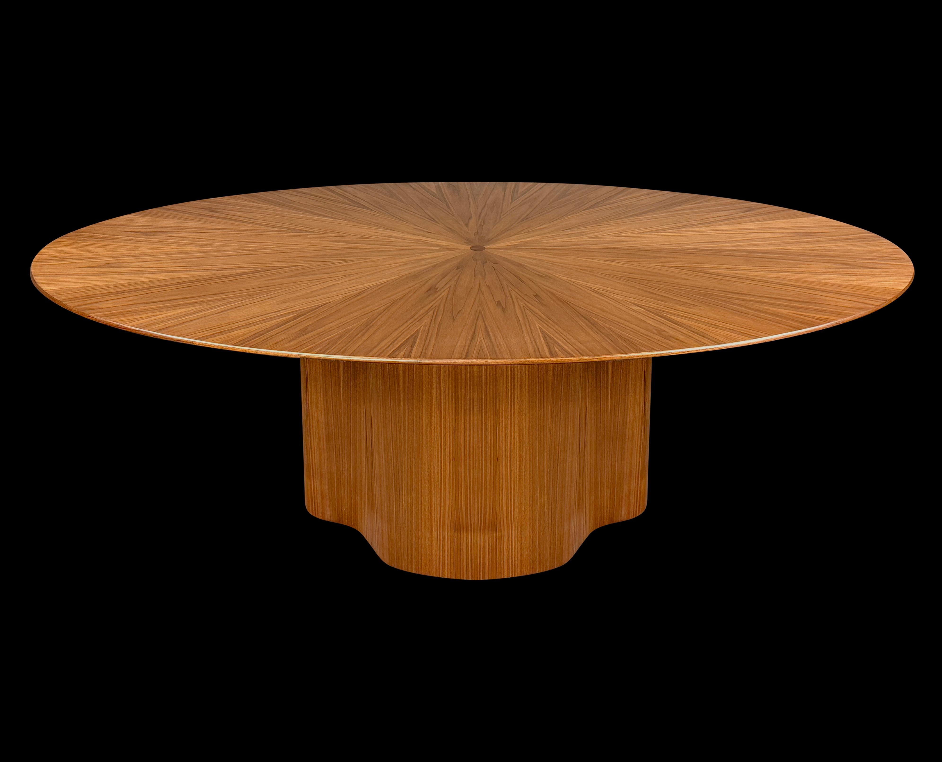New Fiordland Dining Table in Walnut Oval by Aaron Saxton For Sale at ...