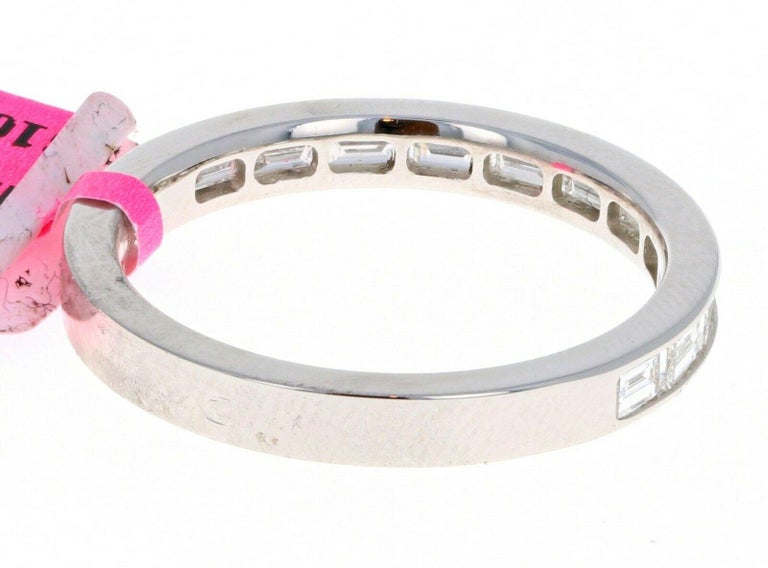 Fred of Paris Platinum Diamond Alliances Ring For Sale at 1stDibs