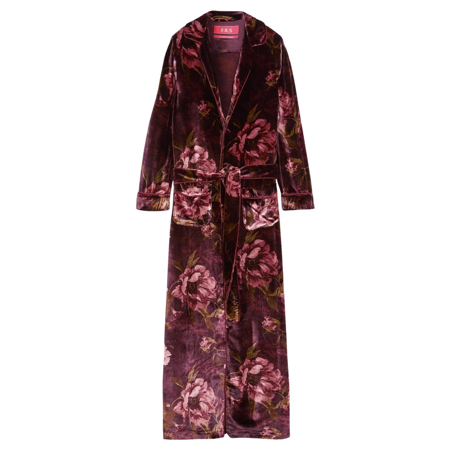 NEW F.R.S For Restless Sleepers FRS Emerald Green Velvet Robe S For ...