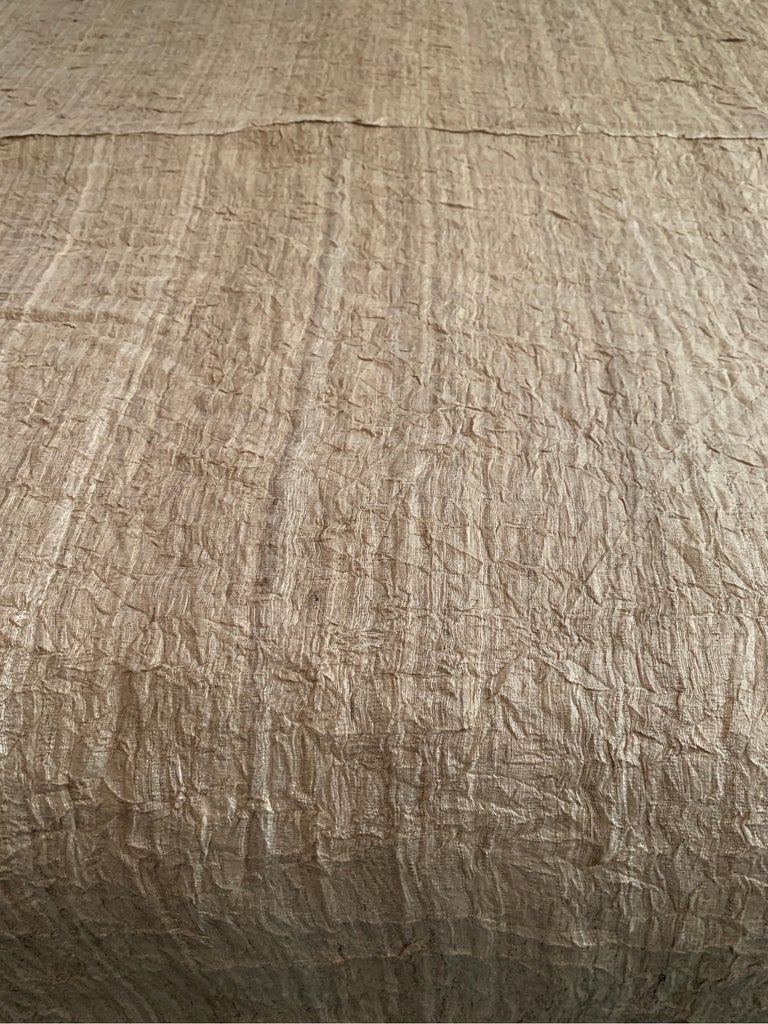 New Gold Raw Silk King Sz Duvet w/ Down Comforter Filler from Luxe ...