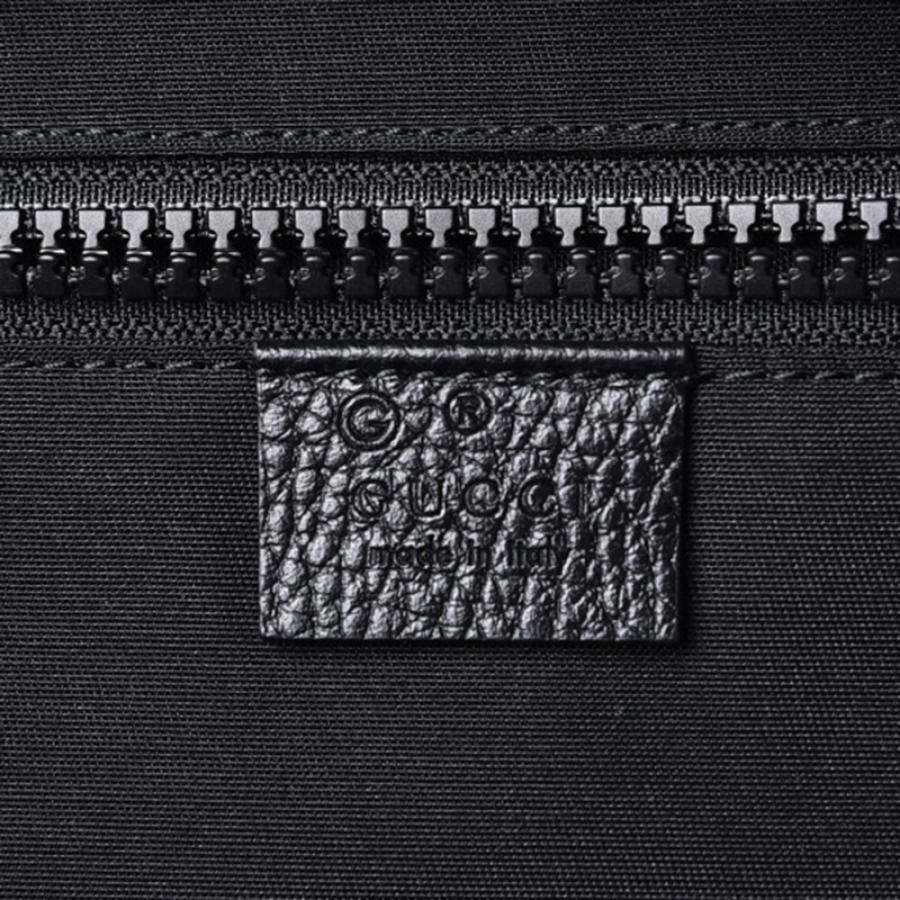 NEW Gucci Black GG Guccissima Slim Nylon Backpack Rucksack Travel Bag ...