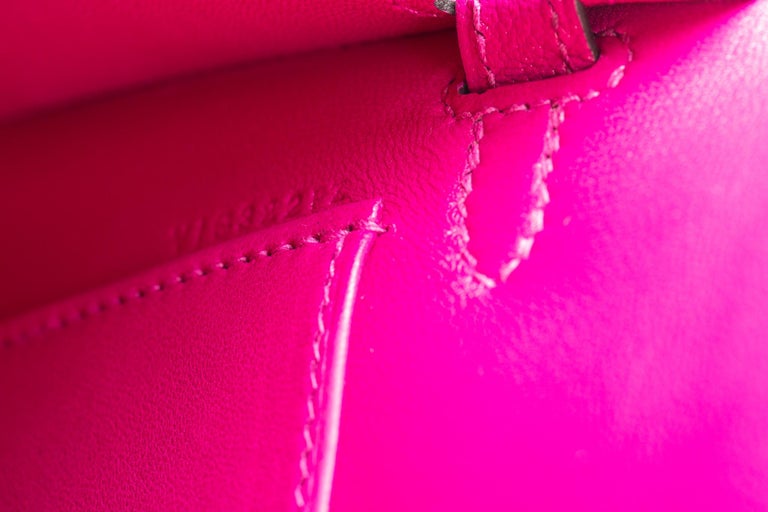 New Hermes VIP Mini Kelly II Rose Pourpre Bag at 1stDibs | rose pourpre ...