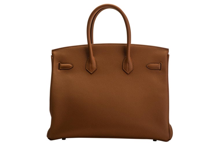New in Box 2018 Hermes Birkin 35 Gold Officier at 1stDibs | birkin officier