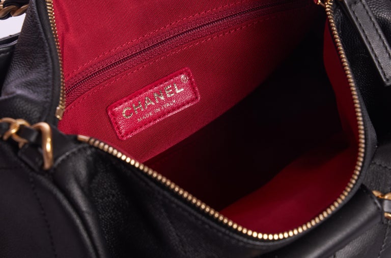 New in Box Chanel 2 Way Black Caviar Handbag For Sale at 1stDibs ...