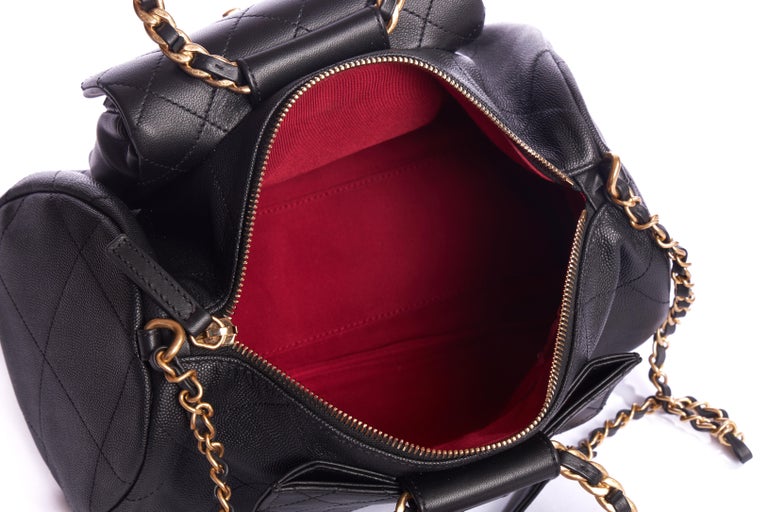 New in Box Chanel 2 Way Black Caviar Handbag For Sale at 1stDibs ...