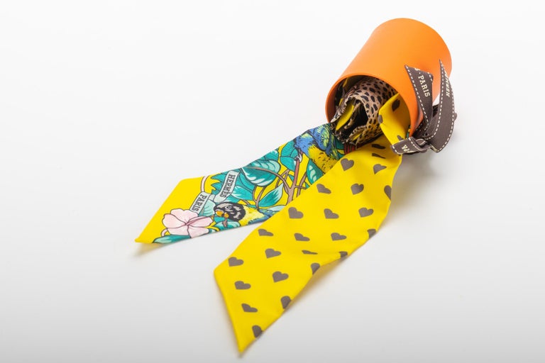 New in Box Hermes Jungle Love Twilly Limited Edition Hearts at 1stDibs ...