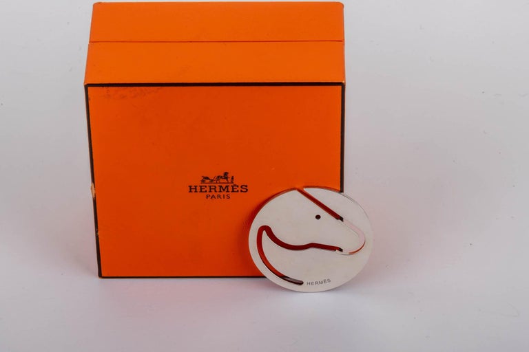 New in Box Hermes Sterling Horse Head Bookmark at 1stDibs | hermes bookmark