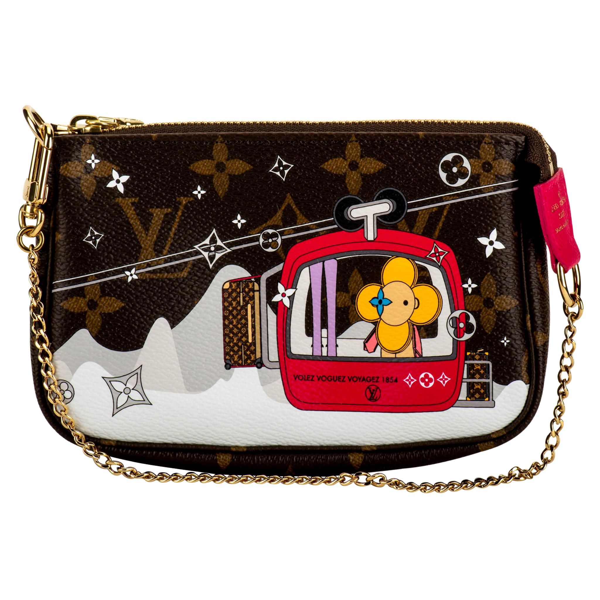 New in Box Louis Vuitton Christmas Limited Edition Megeve Pouchette Bag ...