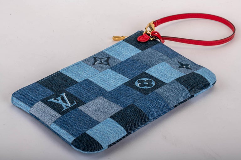 New in Box Louis Vuitton Denim Neverfull Bag at 1stDibs | lv denim ...