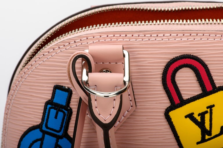 New in Box Louis Vuitton Limited Edition Pink Alma Stickers For Sale at ...