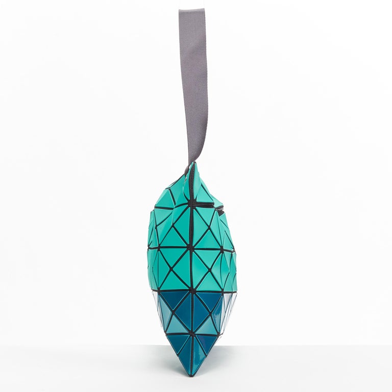 new ISSEY MIYAKE BAO BAO Prism Rare turquoise metallic bluecrossbody ...