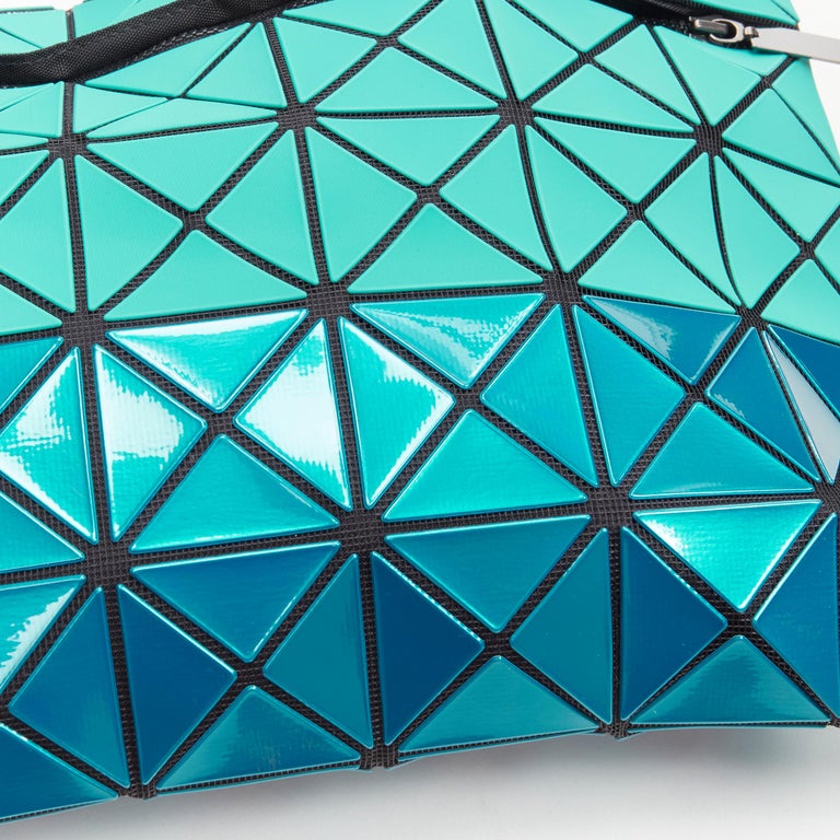 new ISSEY MIYAKE BAO BAO Prism Rare turquoise metallic bluecrossbody ...