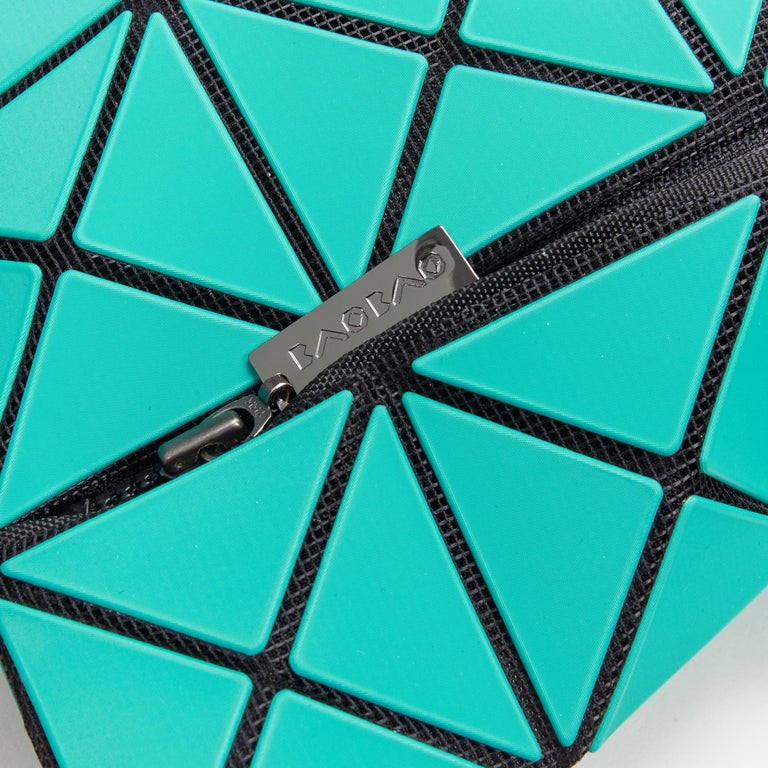 new ISSEY MIYAKE BAO BAO Prism Rare turquoise metallic bluecrossbody ...