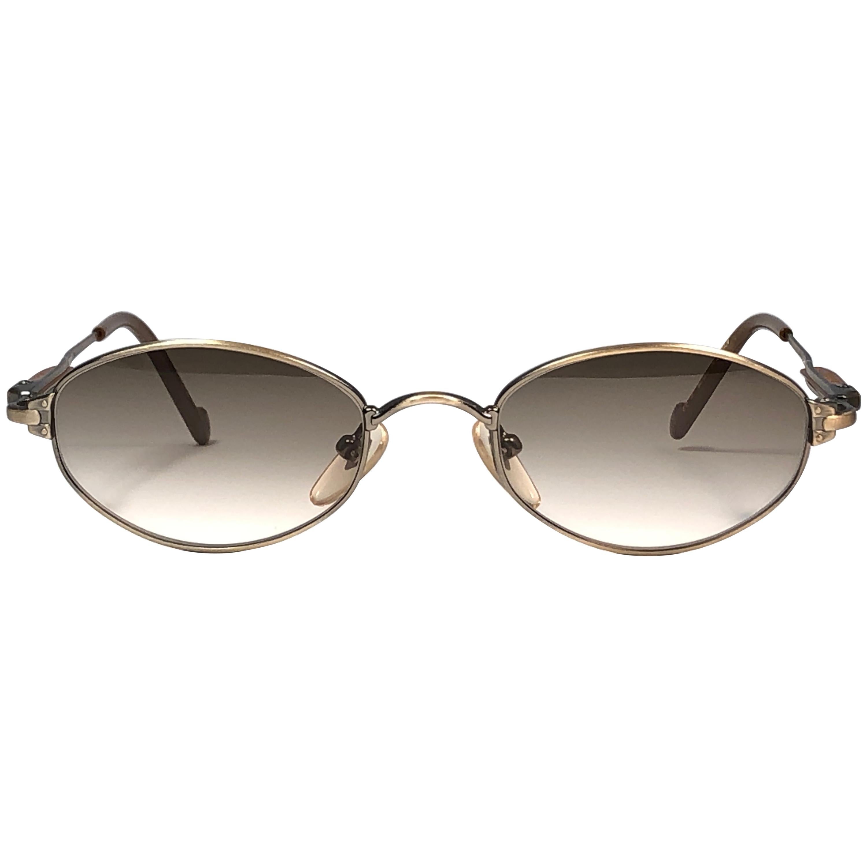 New Jean Paul Gaultier Junior 57 0073 Translucent Sunglasses 1990 Japan ...