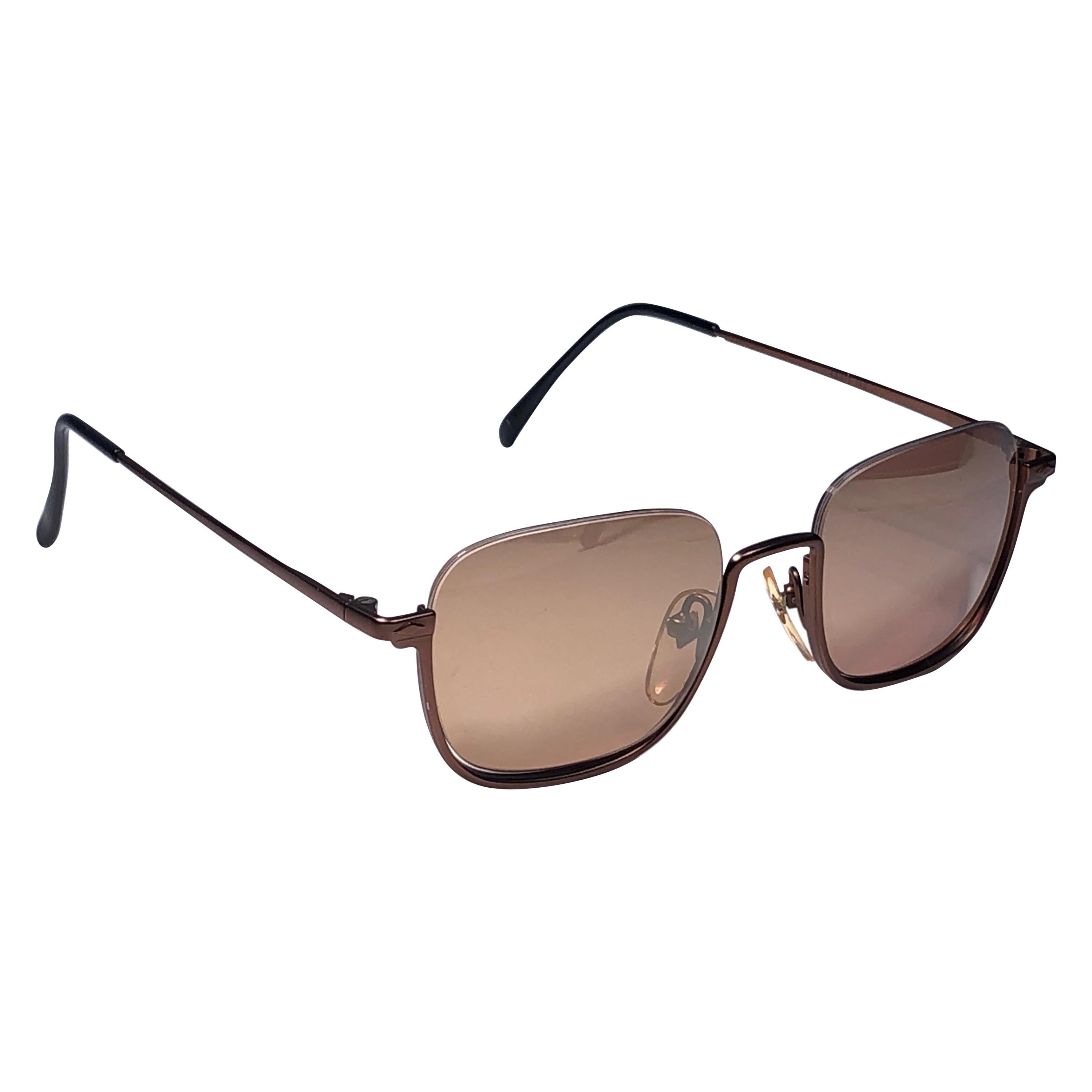 New Jean Paul Gaultier 56 5203 Translucent and Silver Frame Mirror 1990 ...