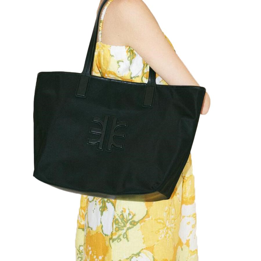 New JW PEI Black Cathy Nylon Tote Shoulder Bag For Sale at 1stDibs