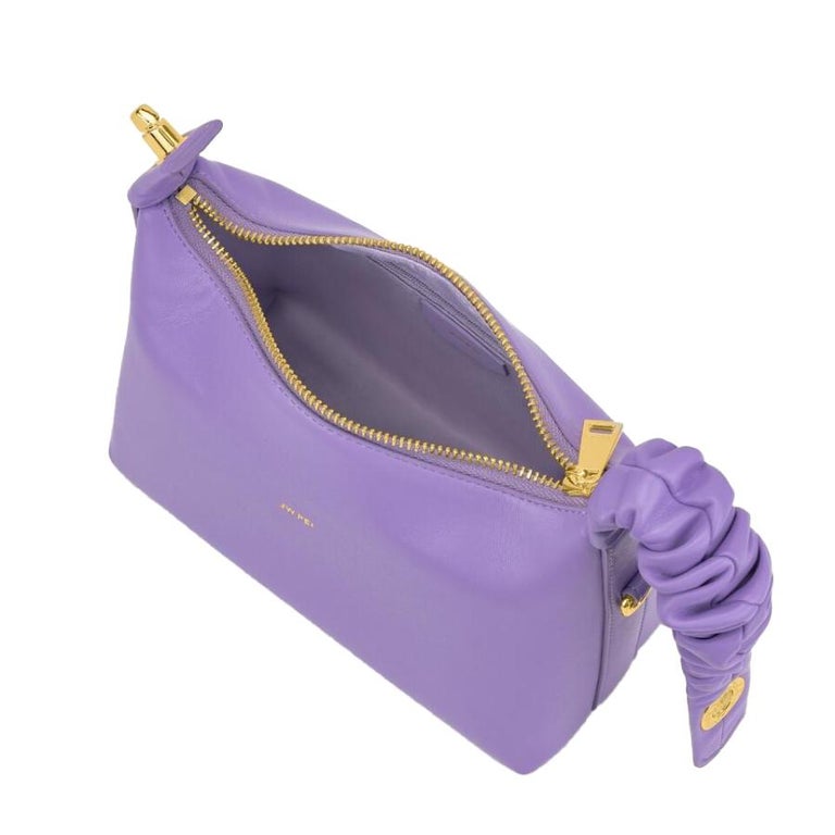 New JW PEI Purple Cora Top Handle Vegan Leather Crossbody Bag For Sale ...