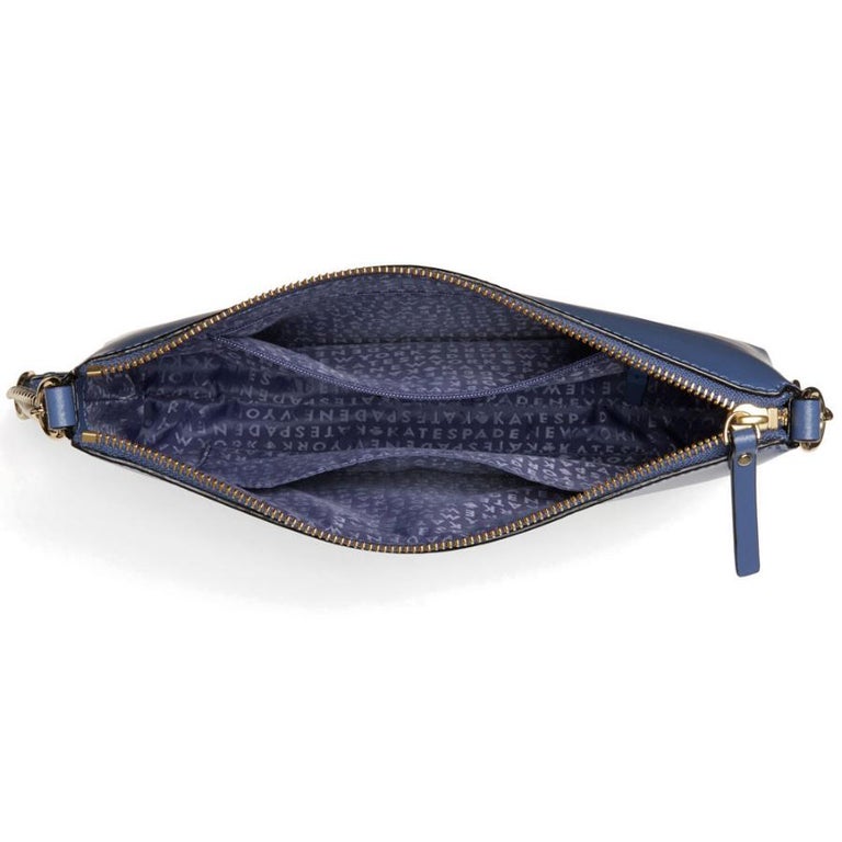 NEW Kate Spade Constellation Blue Weller Street Declan Leather ...