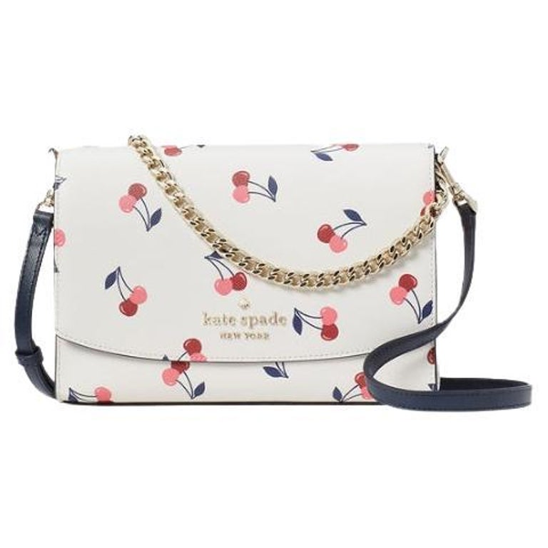 NEW Kate Spade Cream Carson Cherry Convertible Crossbody Bag For Sale ...