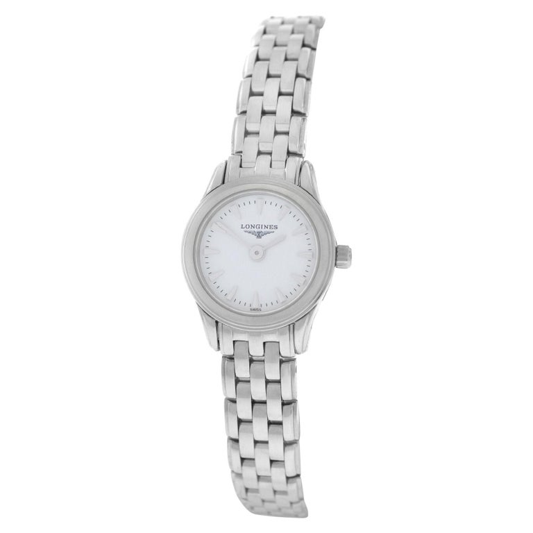 New Ladies Longines Flagship Mini Steel Watch Quartz at 1stDibs
