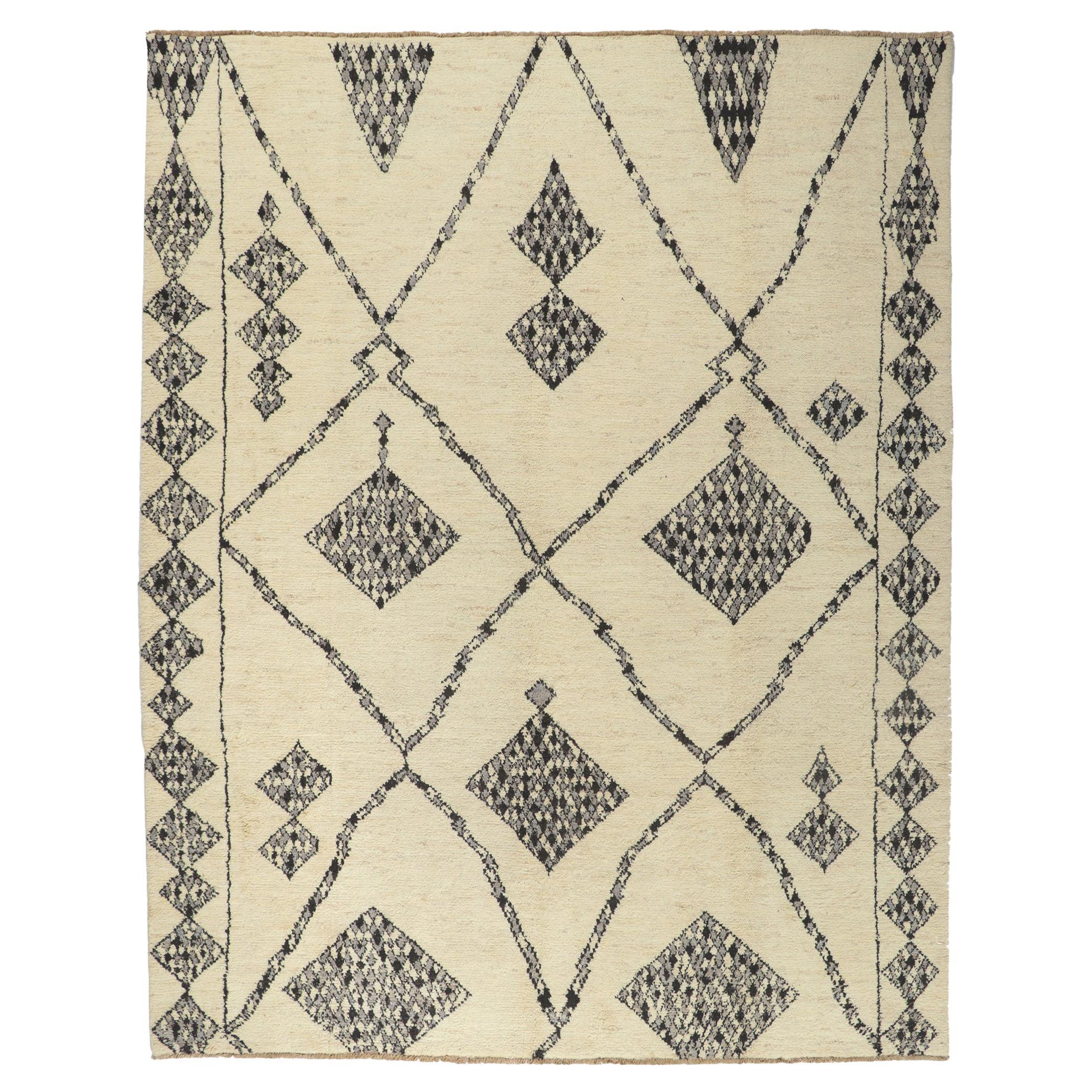 New Large Tribal Moroccan Area Rug For Sale at 1stDibs