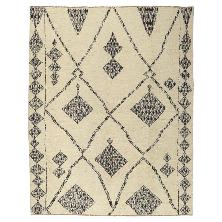 Grand tapis tribal marocain neuf En vente sur 1stDibs