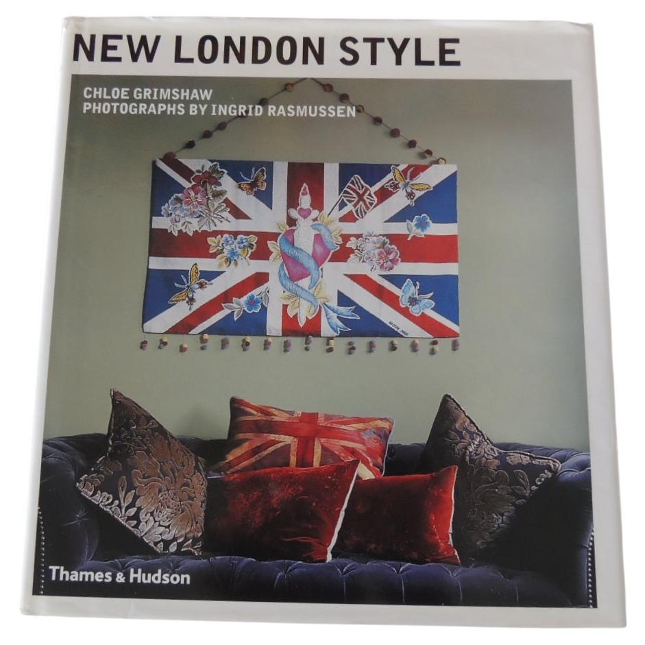 New London Style Hardcover Decorative Book For Sale at 1stDibs