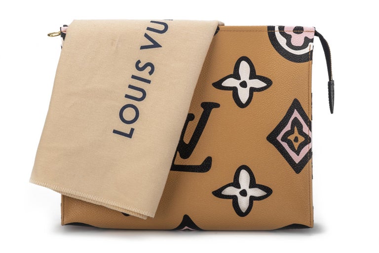 New Louis Vuitton Limited Edition Animalier Trousse Caramel Bag with ...