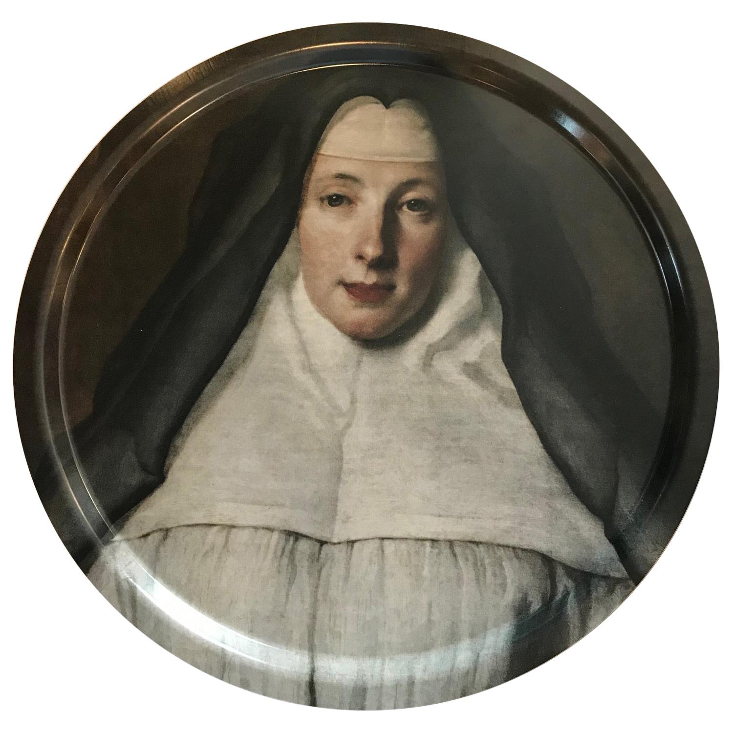 New Made in France Portrait Tray or Platter For Sale at 1stDibs