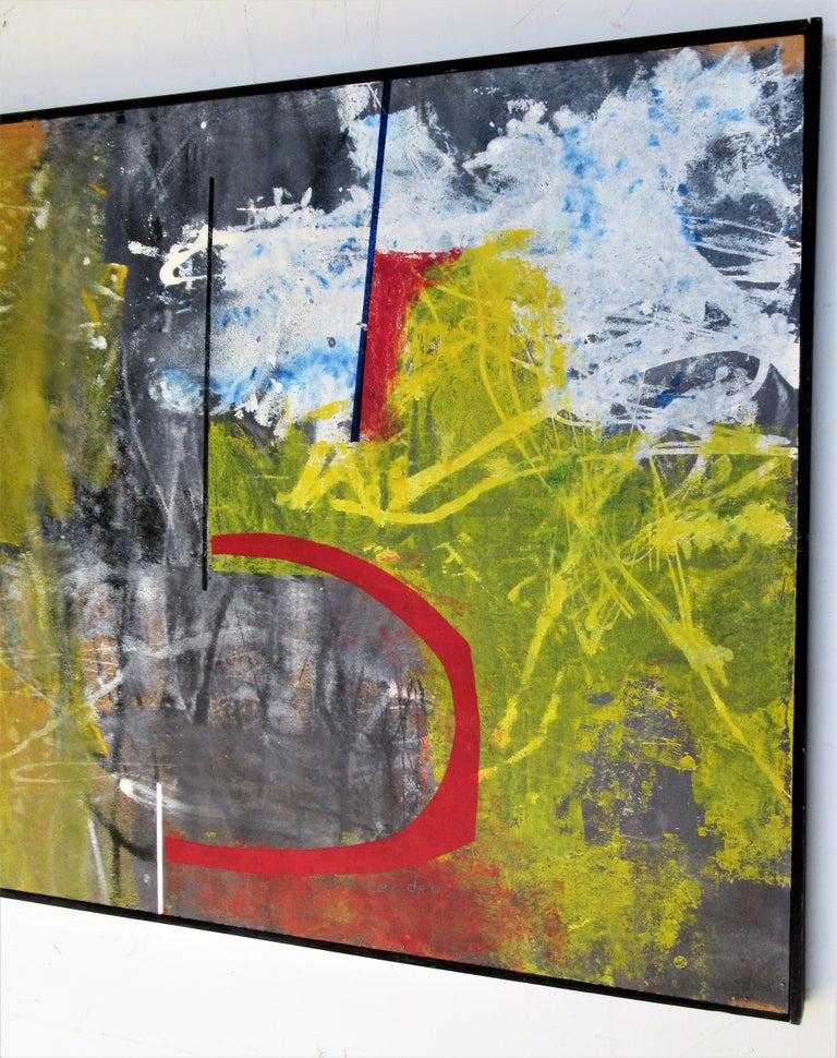 New Modern Art Movement Abstract Painting by John Anderson, 1965 at ...