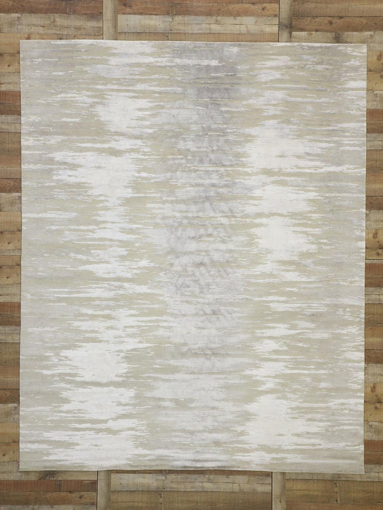 New Nordic Ombré Area Rug with Neutral Colors and Hygge Scandi Style ...