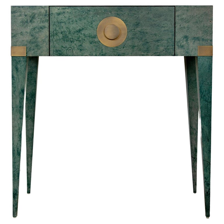 New Moon Green Console For Sale at 1stDibs