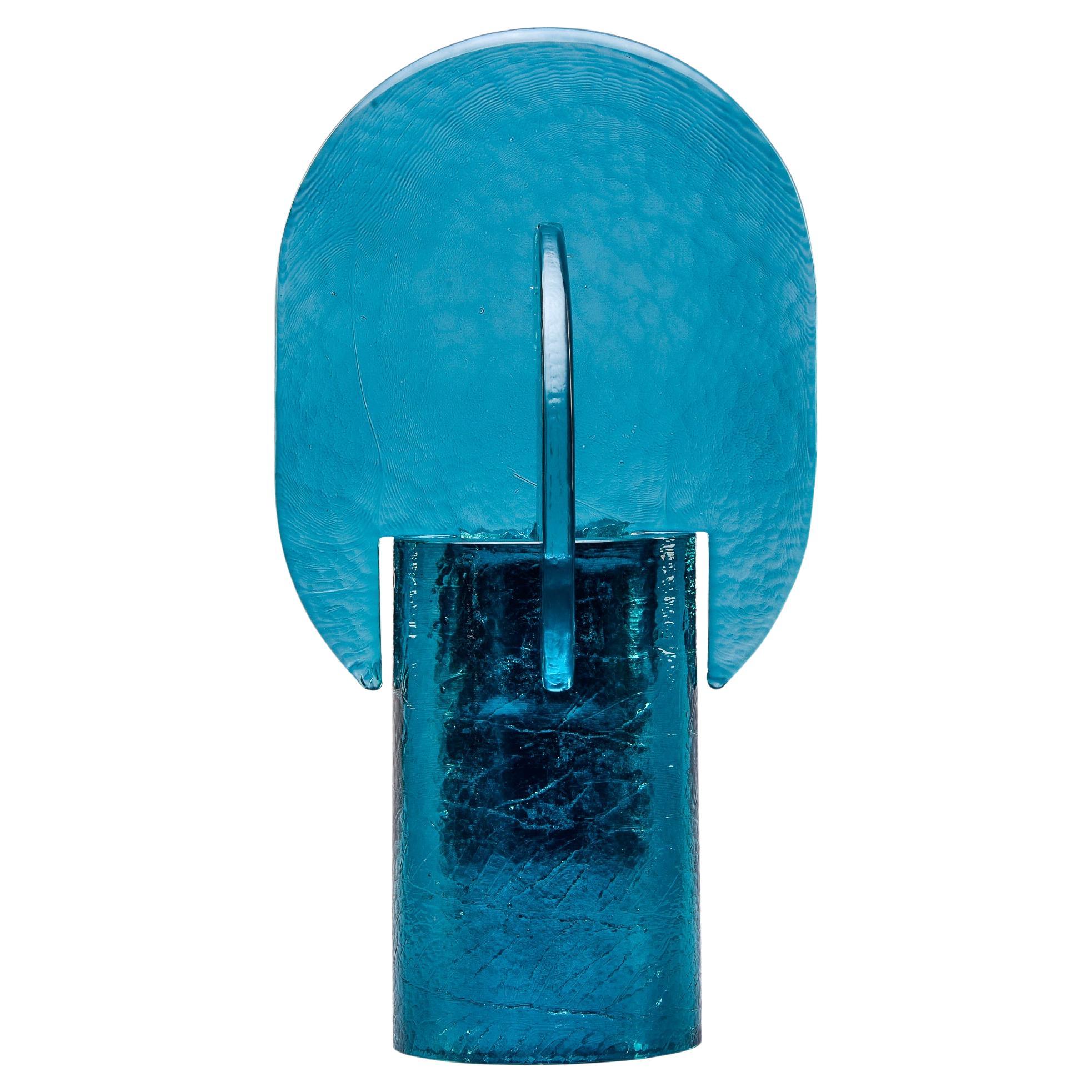 New Murano Glass Blue Sculpture at 1stDibs