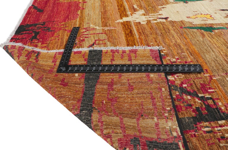 New Nature-Inspired Modern Rug with Biophilic Design For Sale at 1stDibs