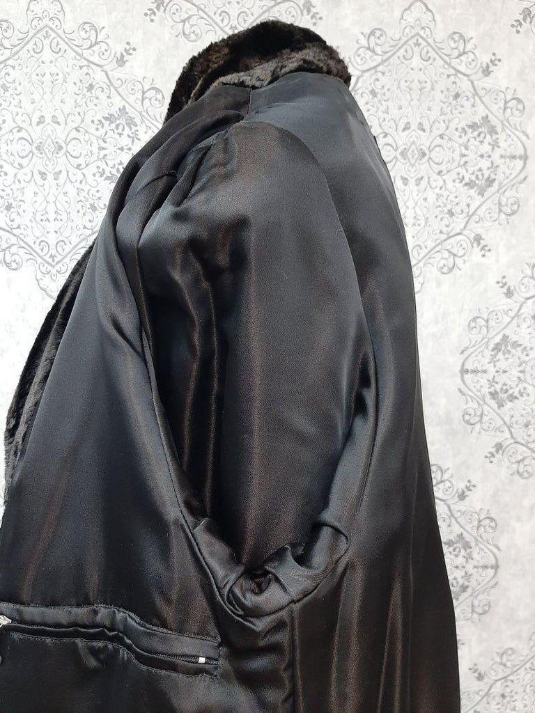 New ocelot fur coat size 14 For Sale at 1stDibs