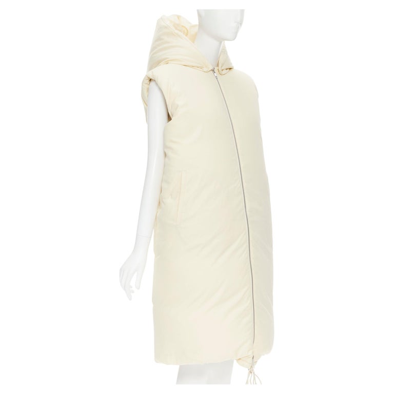 new OLD CELINE Phoebe Philo 2018 down filled hooded puffer coat vest ...