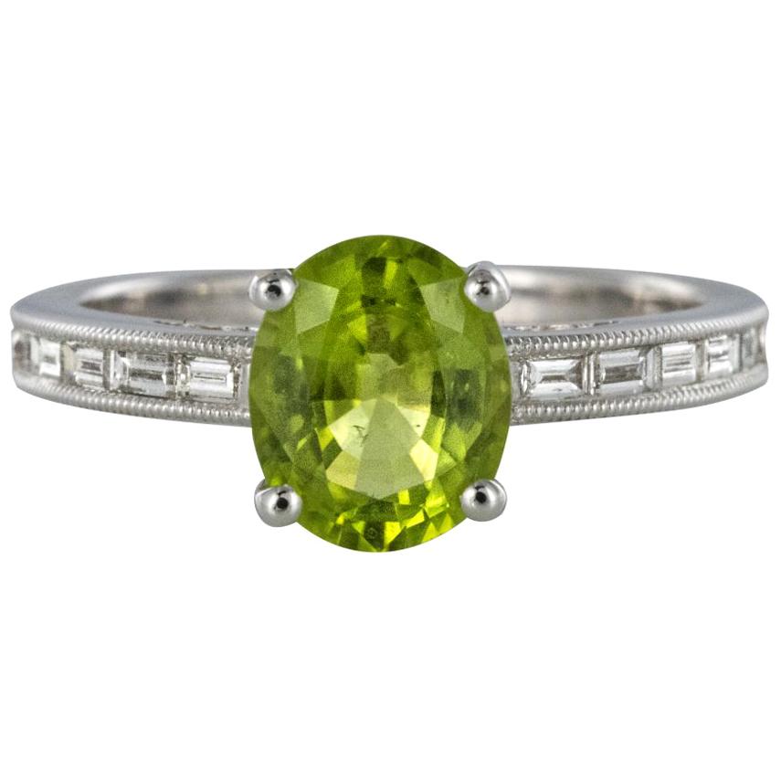 Antique Peridot Rings - 910 For Sale at 1stDibs | vintage peridot ring ...