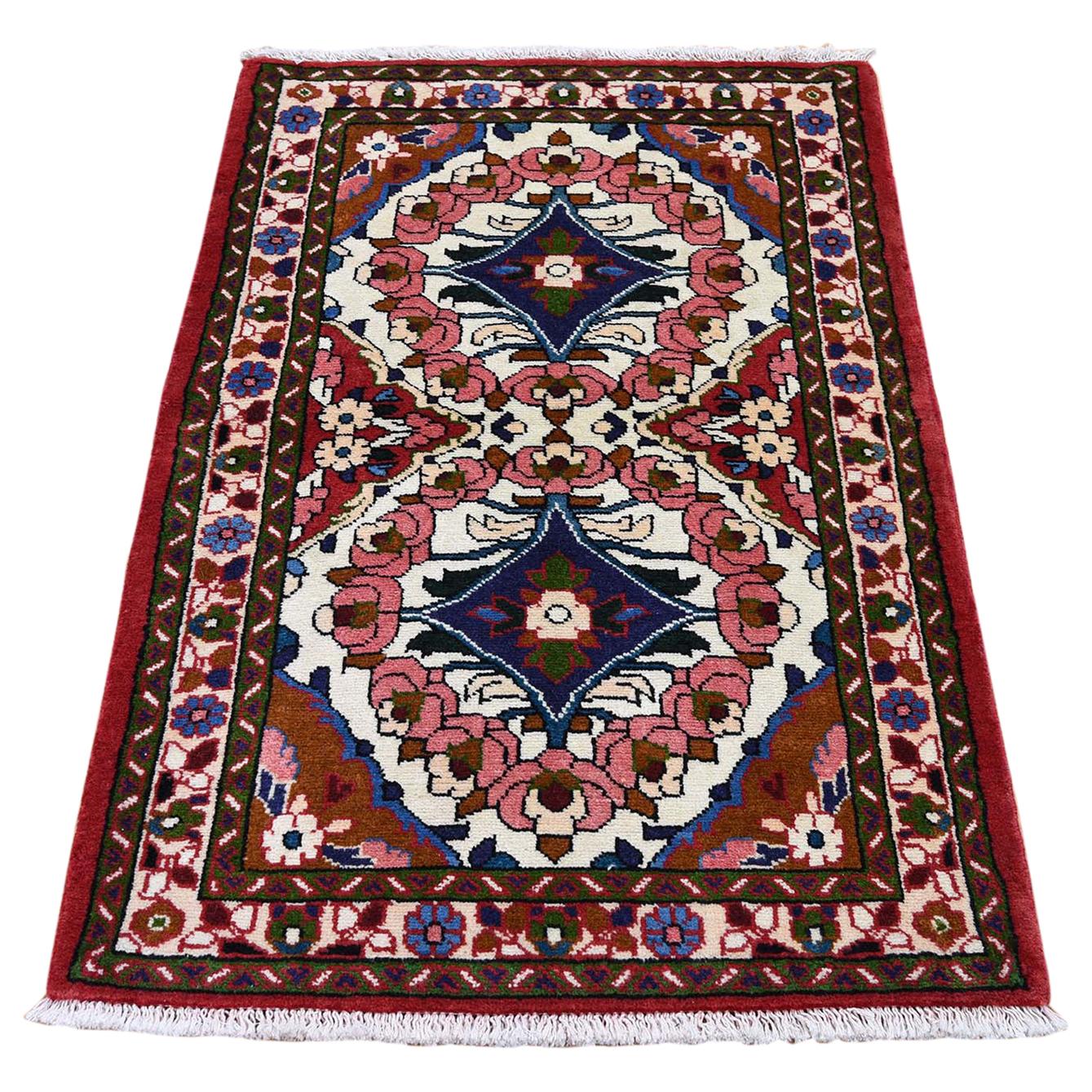 Hand Knotted Sickle Leaf Design Silk with Oxidized Wool Oriental Rug at ...