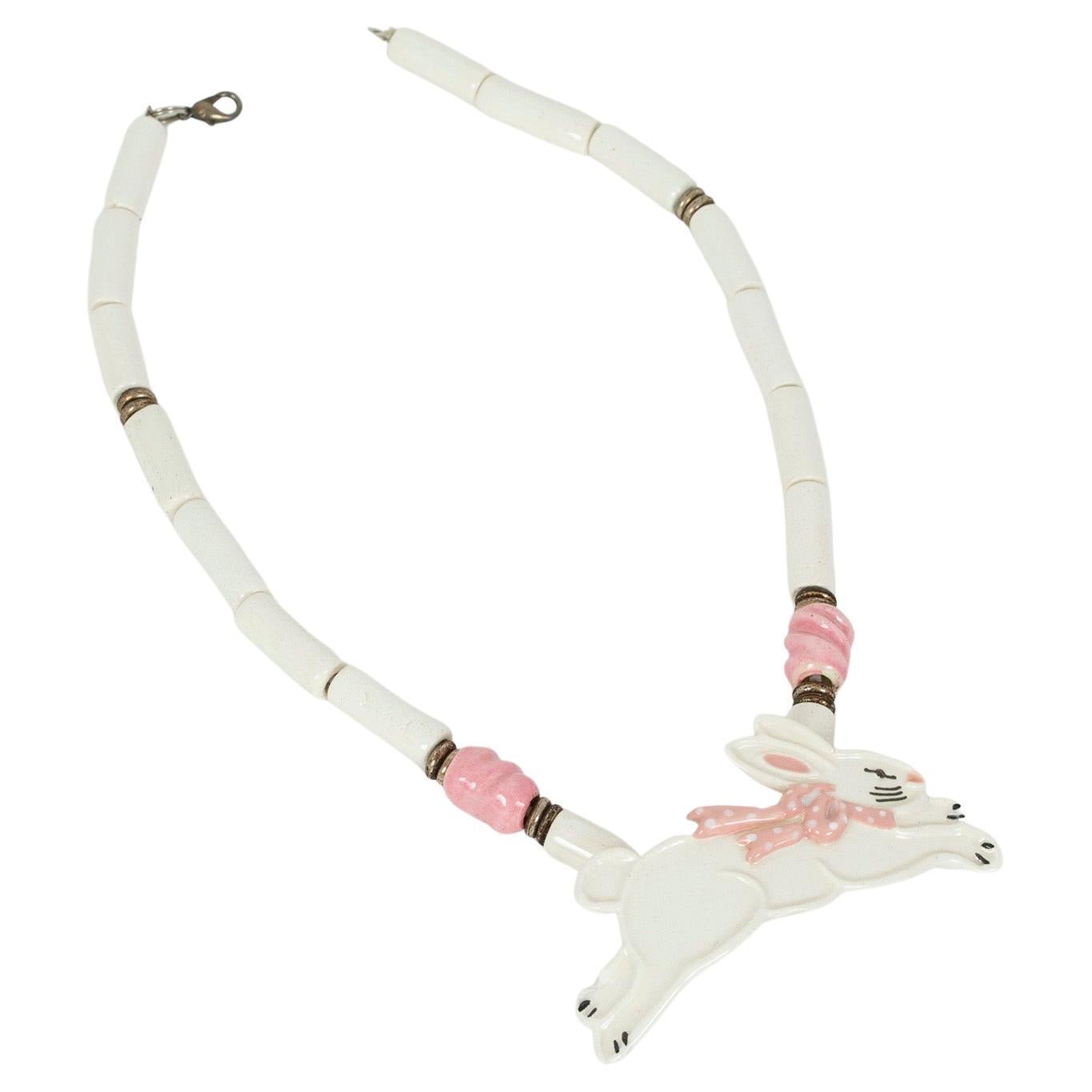 Dandy Rabbit Pendant at 1stDibs