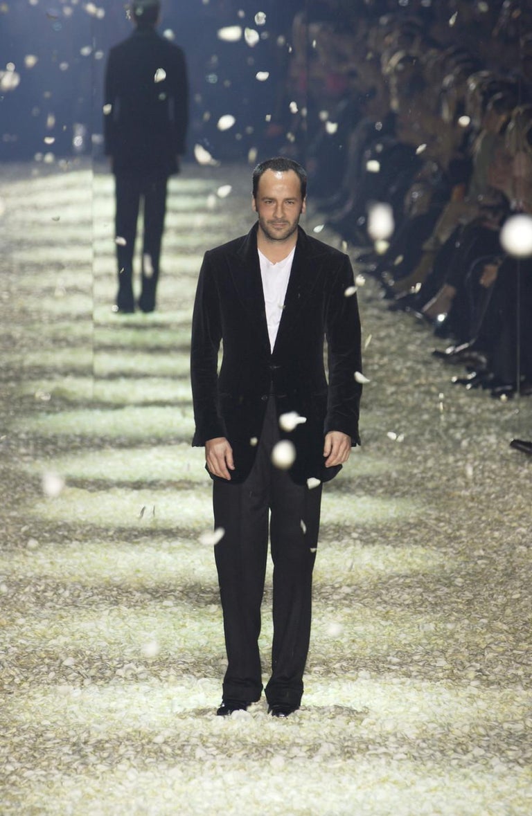 New Rare Tom Ford for Gucci Studded Ad Runway Heels Pumps Sz 9.5 Fall ...