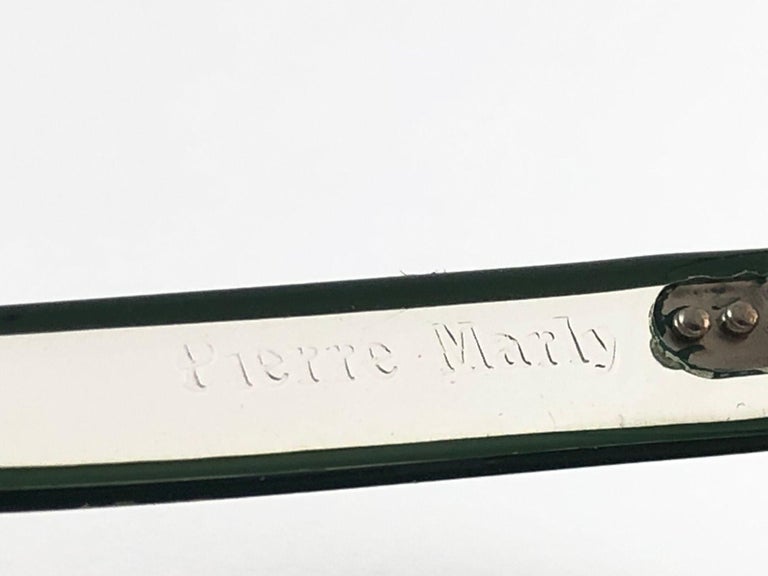 New Rare Vintage Pierre Marly Sourcilla S GM Clear 1960's Sunglasses ...