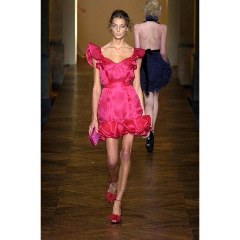 New Yves Saint Laurent by Stefano Pilati YSL Runway Satin Heels Pumps ...