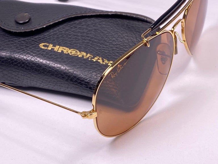 New Ray Ban Chromax 62Mm Outdoorsman B&L Collectors Item USA Sunglasses ...