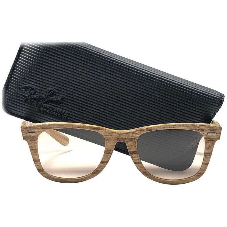 New Ray Ban The Wayfarer Woodies Driftwood Edition Collectors USA 80 ...