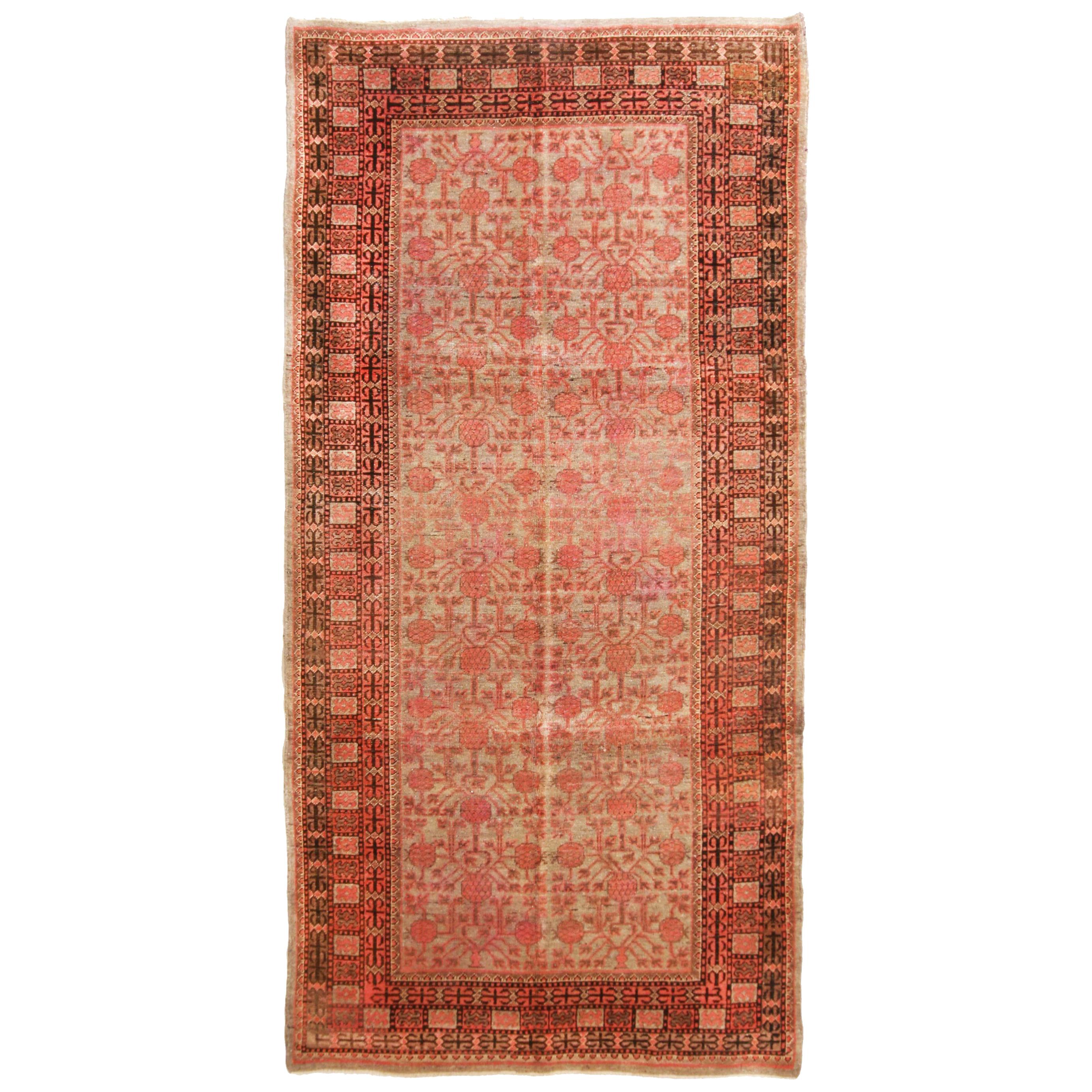 Rug and Kilim's New Samarkand Style Wool Inspired Red and Blue ...