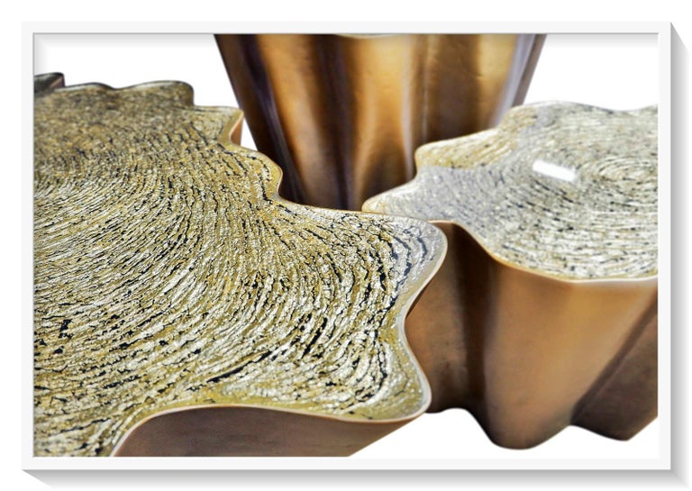 New Set Design Coffee Table in Resin Reinforced with Fiberglass ...